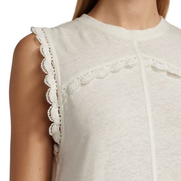 10 Crosby Derek Lam | Dresses | Derek Lam Crosby Crochet Trimmed Off ...